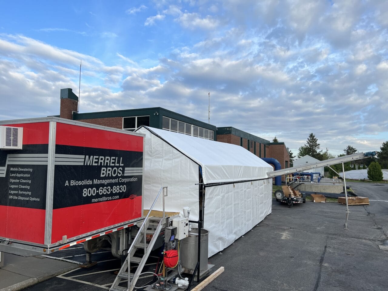 Biosolids Dewatering Solutions - Merrell Bros., Inc.