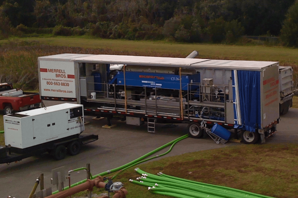 Mobile Centrifuge Rentals for Sludge Dewatering - Merrell Bros., Inc.